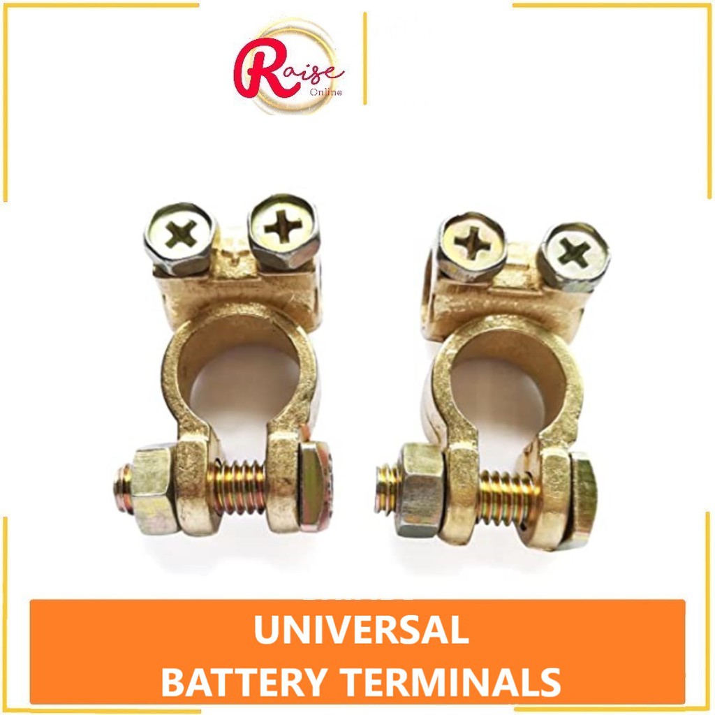 Battery Terminal | Kepala Bateri Kereta (Kepala Besar ) (1 PAIR) (NS60L ...