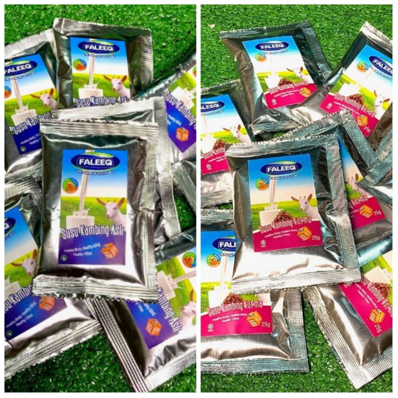 SACHET 25g💞FALEEQ Susu Kambing 🐐🐐Original Goat Milk | Shopee Malaysia