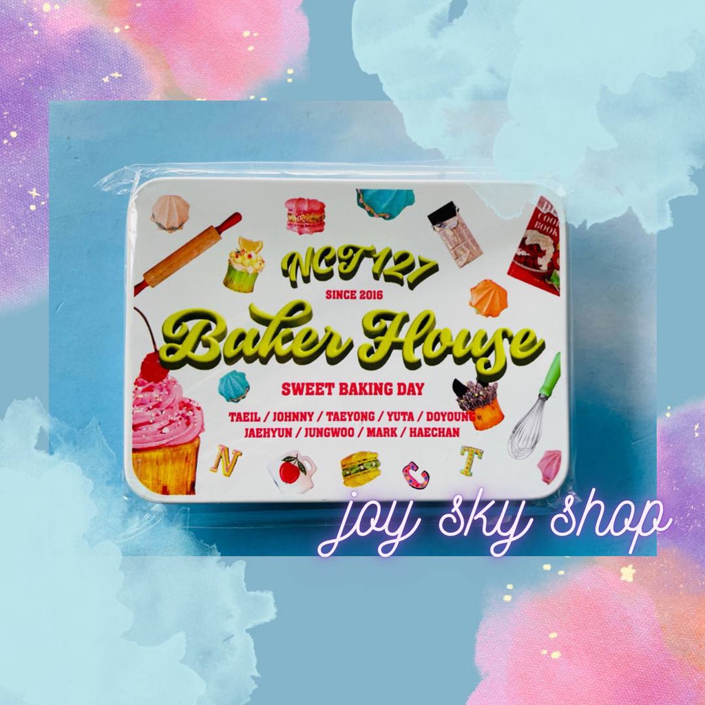 Nct 127- BAKER HOUSE (TIN CASE PHOTO SET) | Shopee Malaysia
