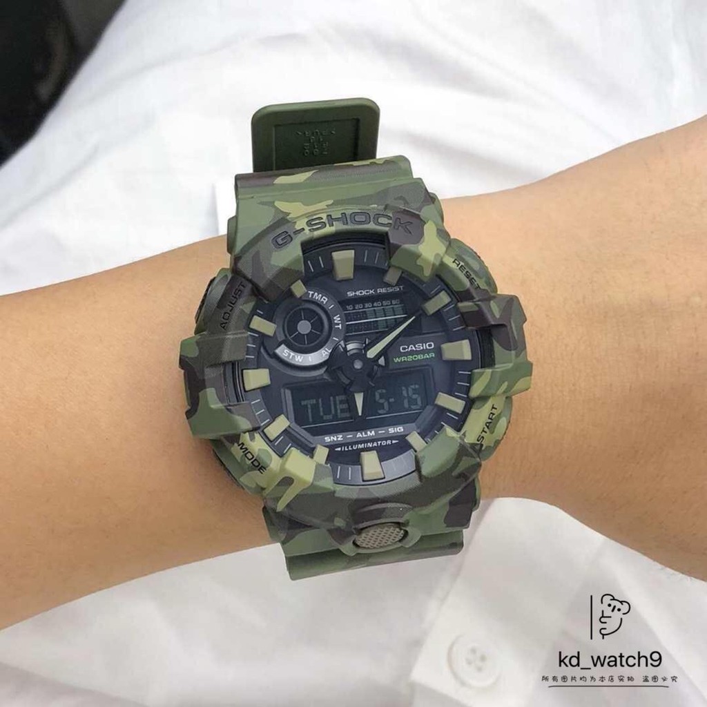 CASIO G-SHOCK SPECIAL COLOR MODEL GA-700CM-3A GA-700CM | Shopee Malaysia