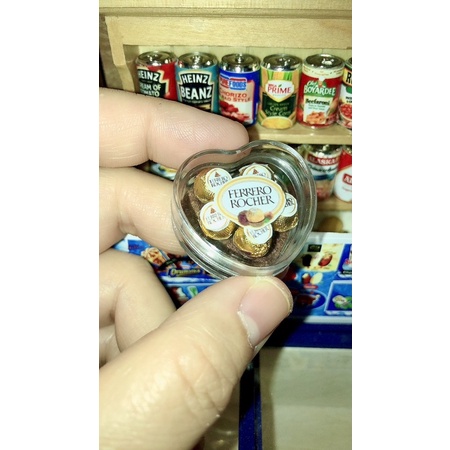 Miniature ferrero rocher chocolate for your doll,dollhouse,diorama ...