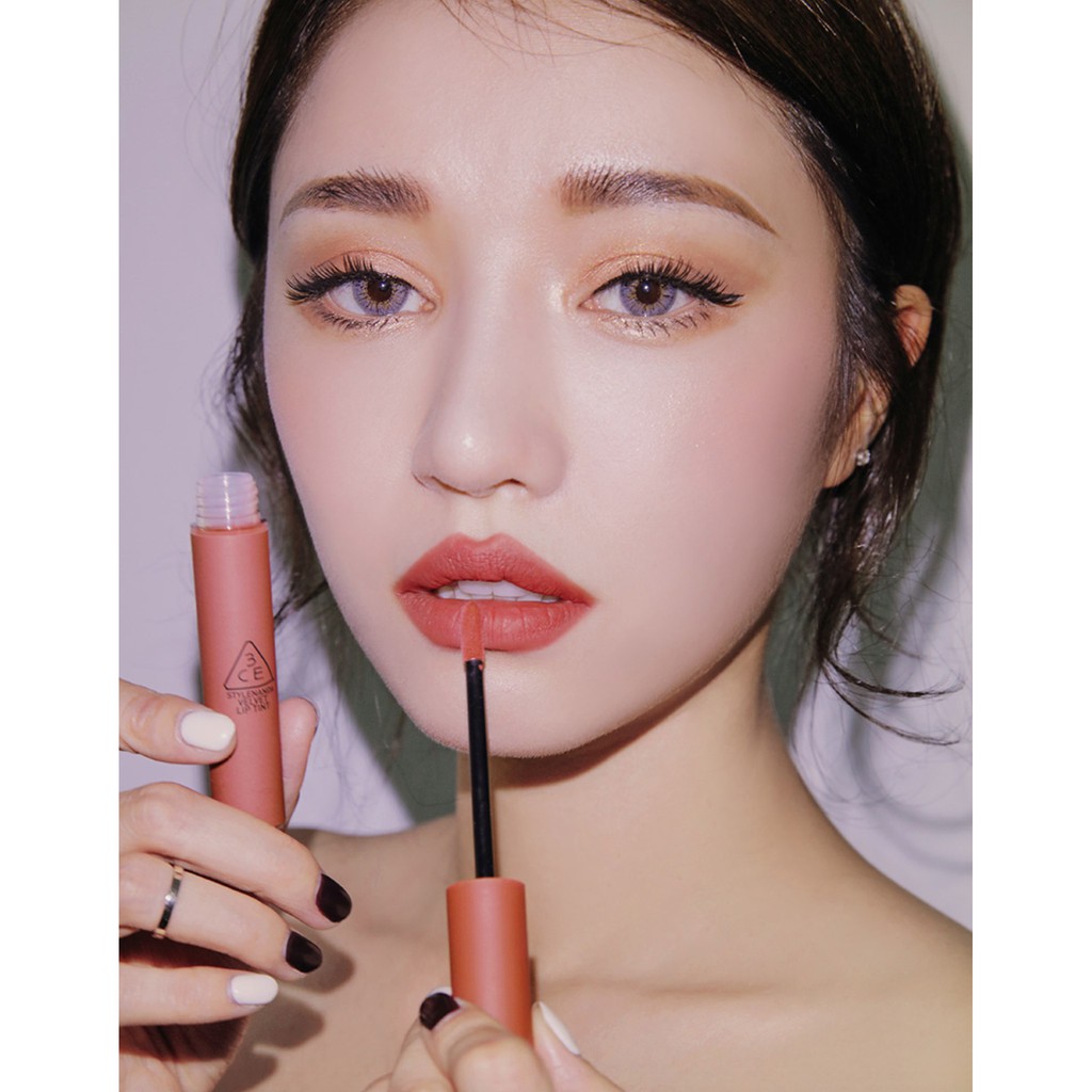 3ce VELVET LIP TINT GOING_RIGHT Lipstick (Earthy Pink Orange) | Shopee ...