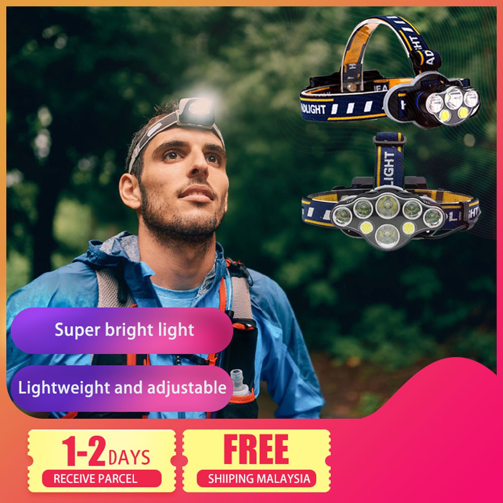 🔥 Ready Stock 🔥 Delly DC-DP Headlight Flash Ultra Bright 5 /8LED ...