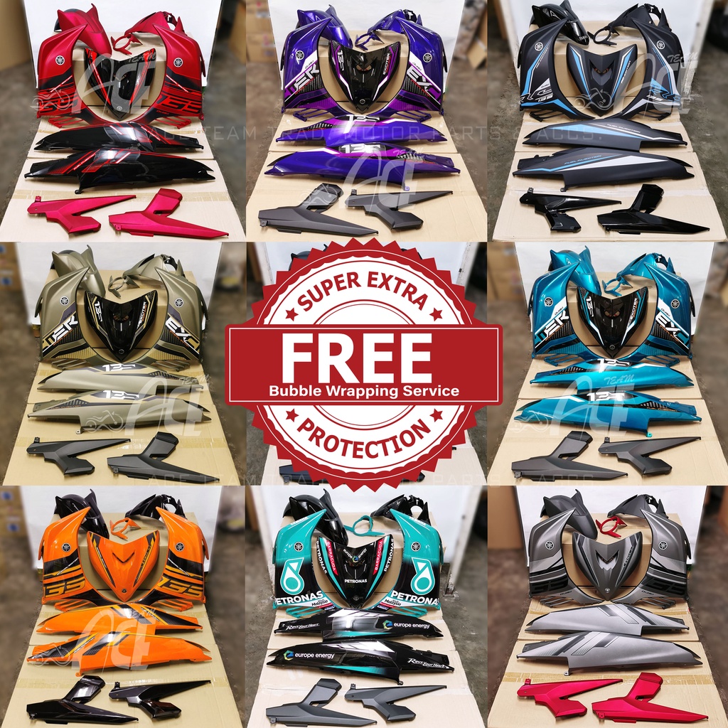 [In Stock] Coverset Yamaha LC135 V2 V3 V4 V5 Cover Set LC V2 Exciter GP ...