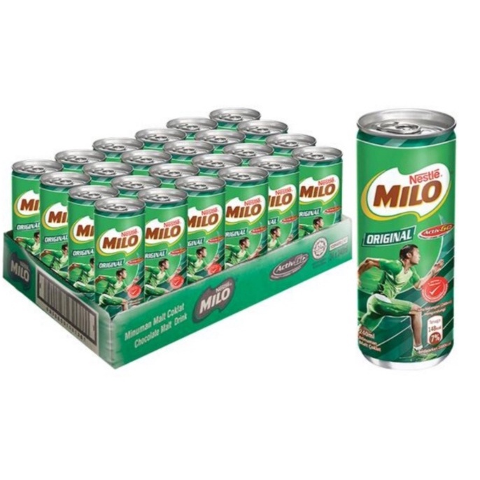 MILO CAN ORIGINAL 240MLX24 | Shopee Malaysia