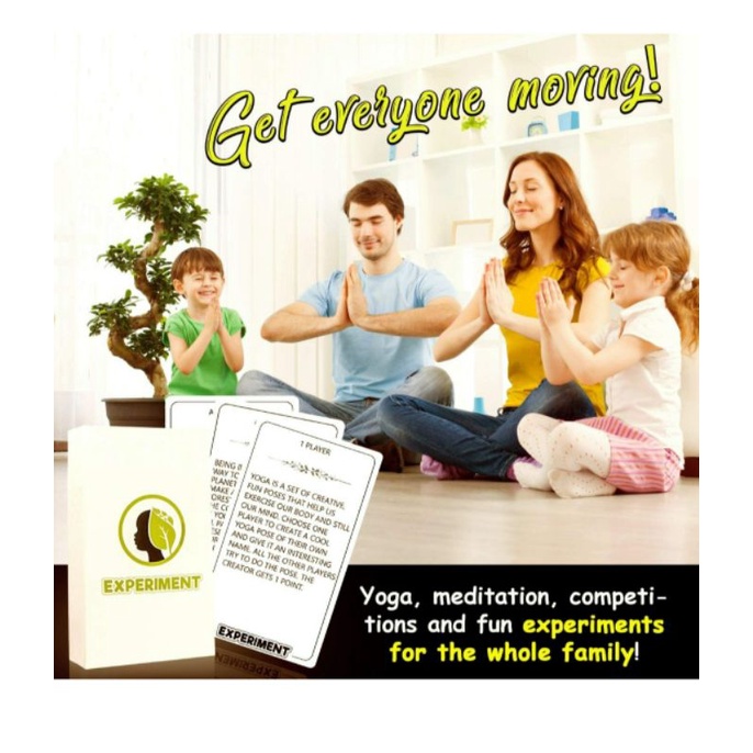 Mindfullness Card game, Yoga, Fash Card board game Kids And Family ...
