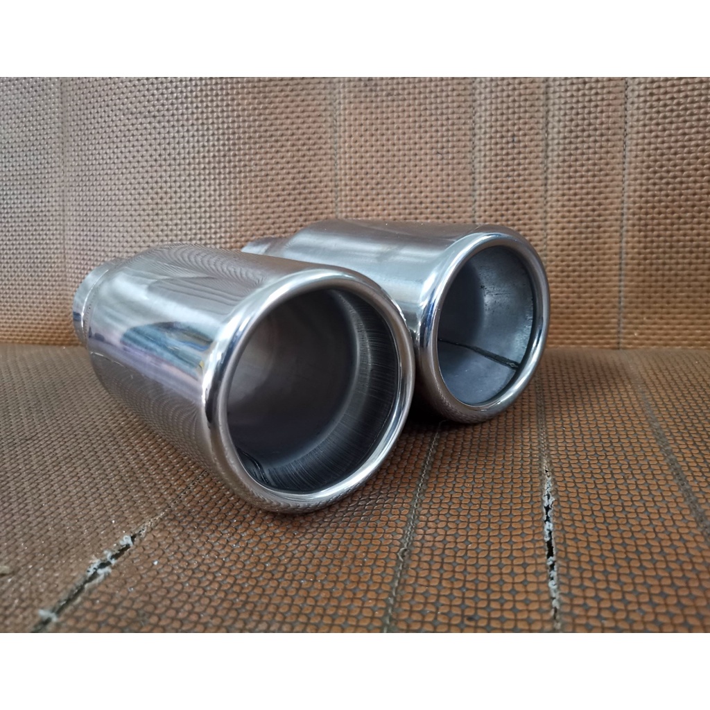 EXHAUST ROUND TIPS END TAIL PIPE 2.5"Viva/Myvi/kenari/Kelisa/Alza ...