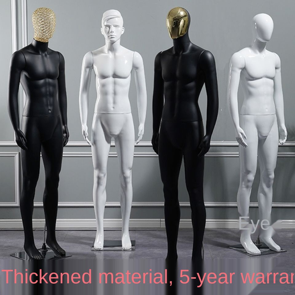 Mannequin male props human body full dummy plastic table men s clothing ...