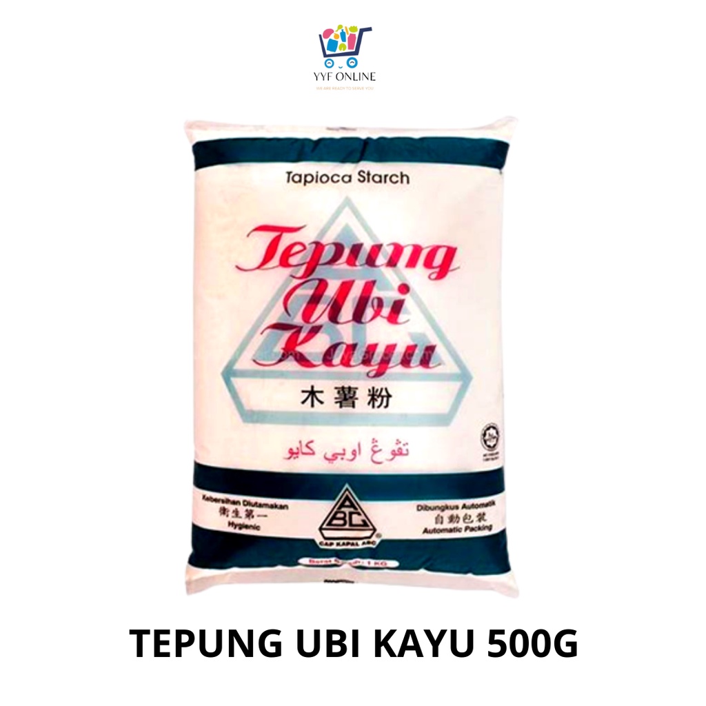 [Ready Stock] Tepung Ubi Kayu Cap Kapal ABC TAPIOCA STARCH (500G)木薯粉 ...