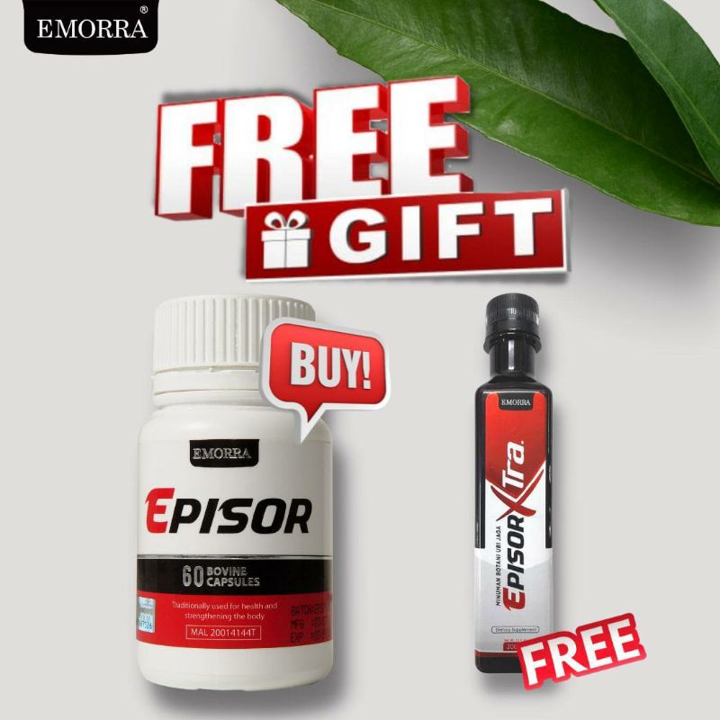 Episor Original HQ + Free Episor Xtra | Shopee Malaysia