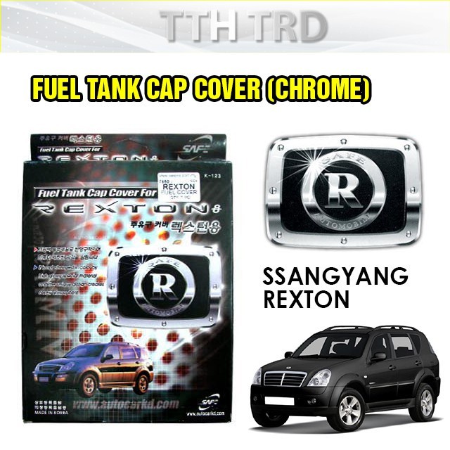 Ssangyong Rexton Fuel Tank Cap Double Tape Provided (3M) - Chrome (MADE ...
