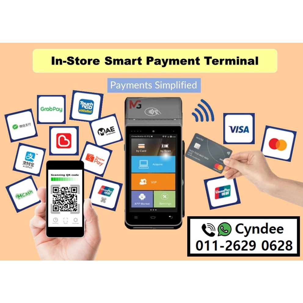 All-In-One Digital Payment Terminal That Accepts Card And QR-Based ...