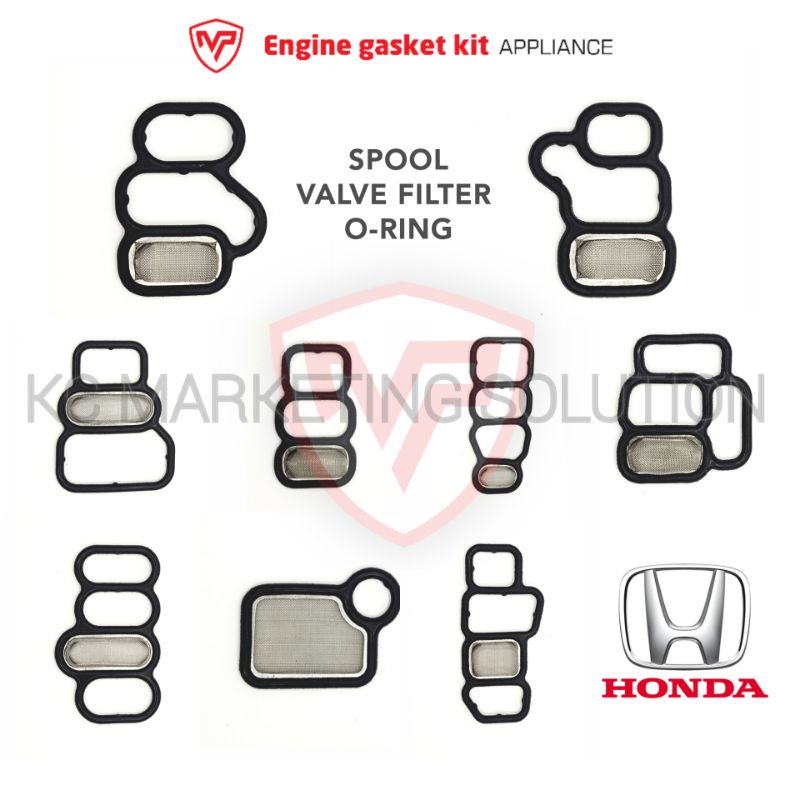 Spool Valve Filter O-Ring For Multiple Honda Vehicles (New / Old Models ...