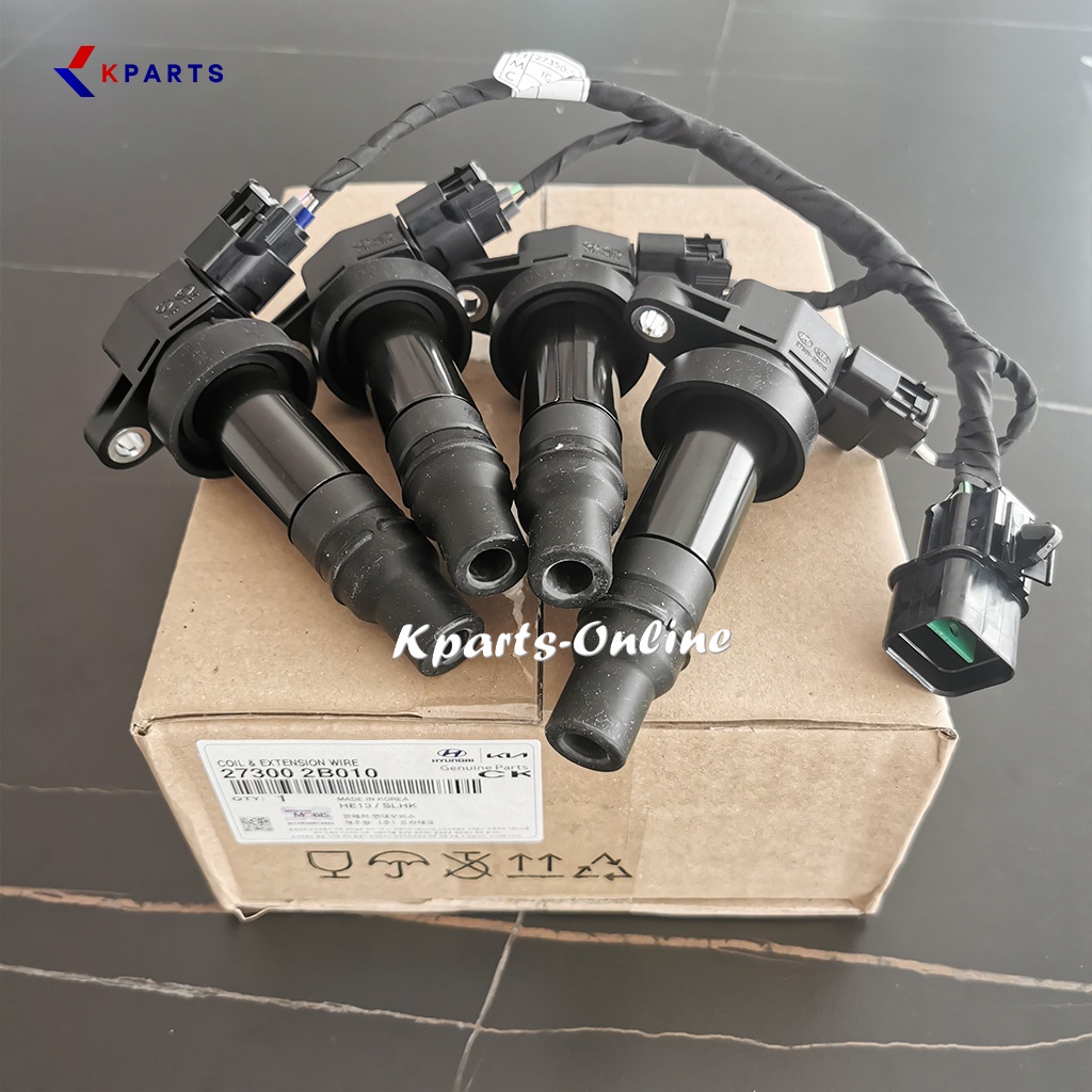 IGNITION COIL SET WITH CONNECTOR (ORIGINAL) KIA FORTE 1.6 / RIO UB / K3 ...