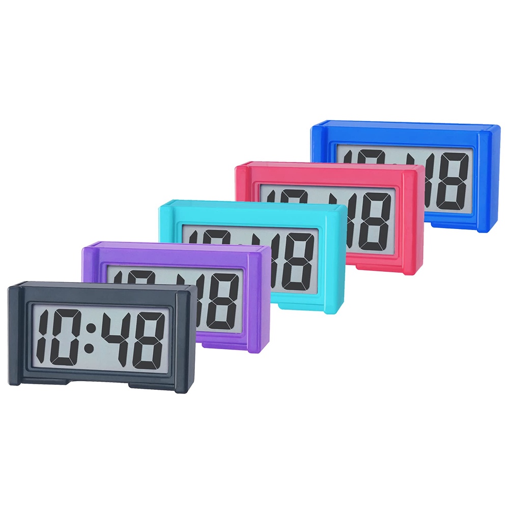 Car Dashboard Watch Digital Clock Screen Vehicle Adhesive Clock with ...