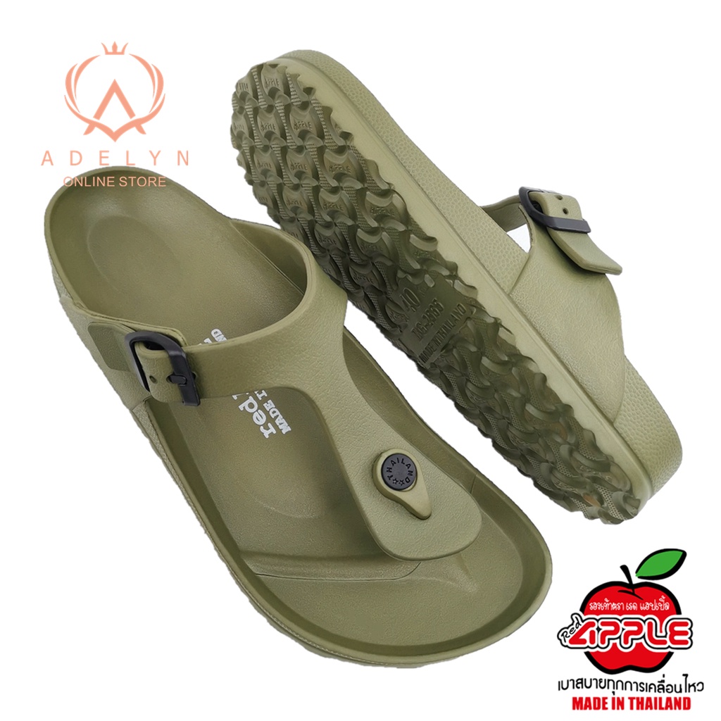 ORIGINAL RED APPLE AD1 X-STRIP MEN SANDAL REDAPPLE LADY COUPLE UNISEX ...