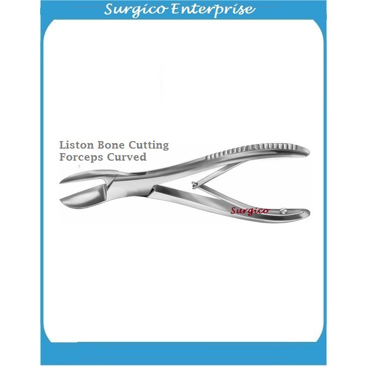 LISTON BONE CUTTER CURVED 17CM FORCEPS SURGICAL INSTRUMENTS | Shopee ...