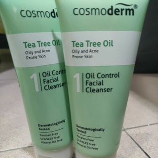 Cosmoderm Tea Tree Oil Control Facial Cleanser (1) 125ml (Exp-07/2027 ...