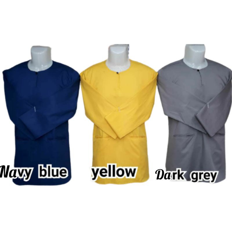 kurta hasbul satu butang | Shopee Malaysia