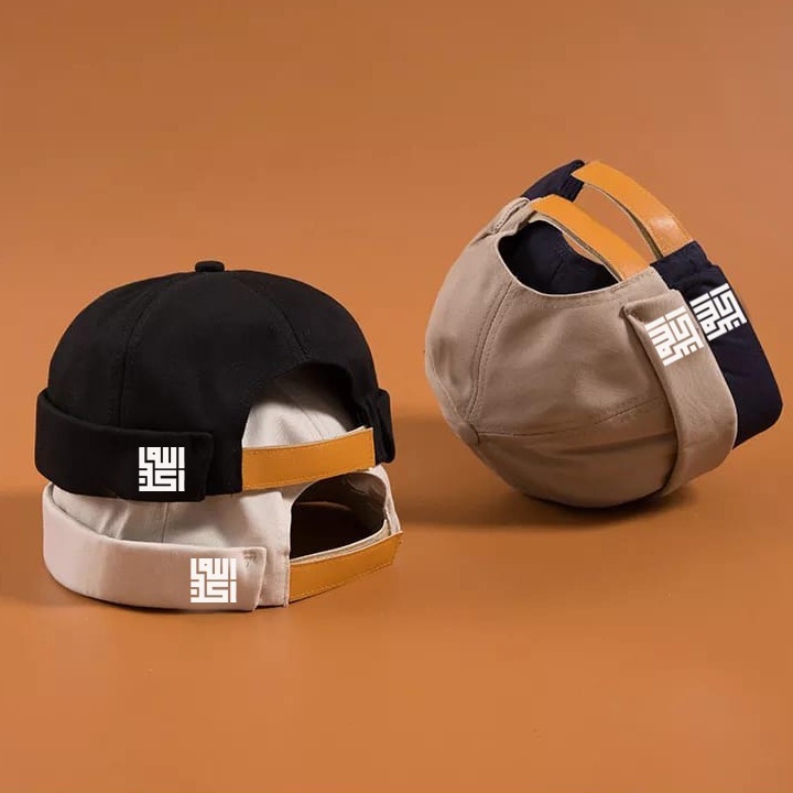 Adult Velvet muslin Cap Hat Miki Hat Premium Velvet Material | Shopee ...