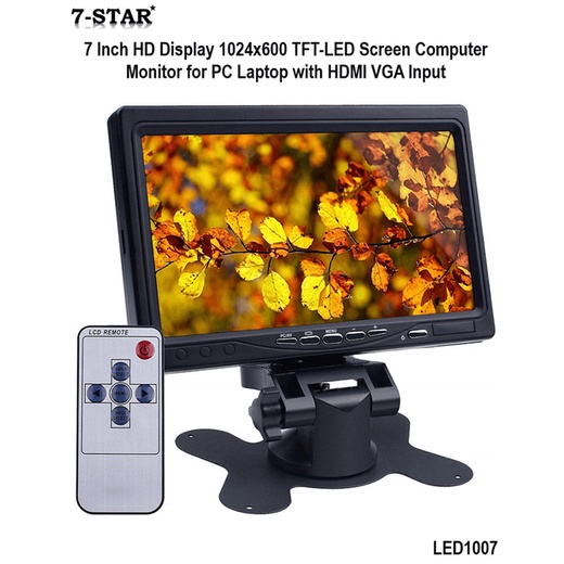7 INCH TFT LED MONITOR | Shopee Malaysia
