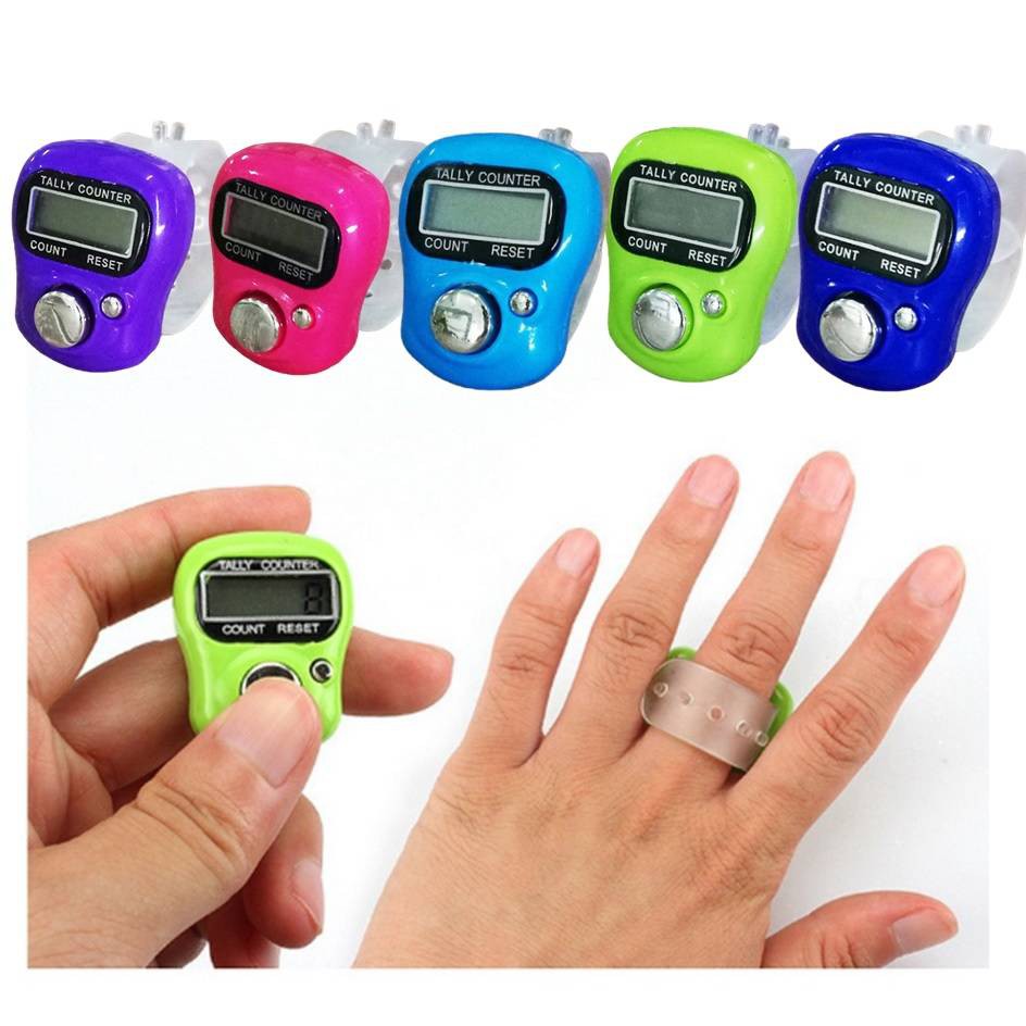 Cute Exclusive LCD Electronic Handheld Tally Counter Clicker Tasbih ...