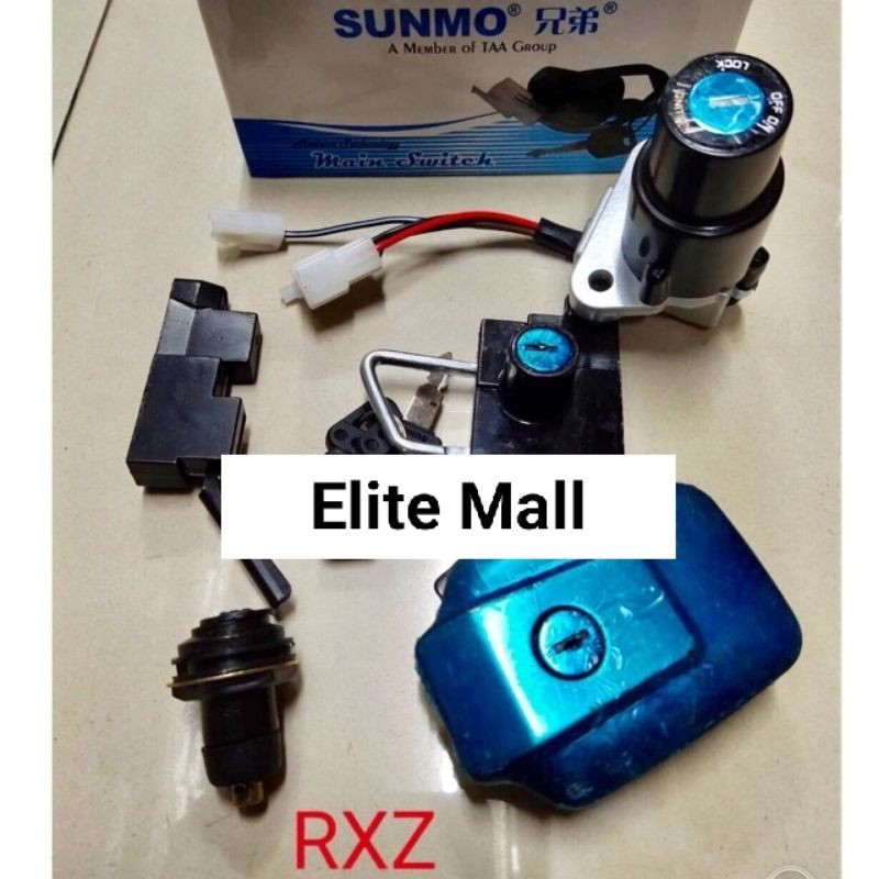 Yamaha RXZ Main Switch Set Full Set (Set Kunci ) | Shopee Malaysia