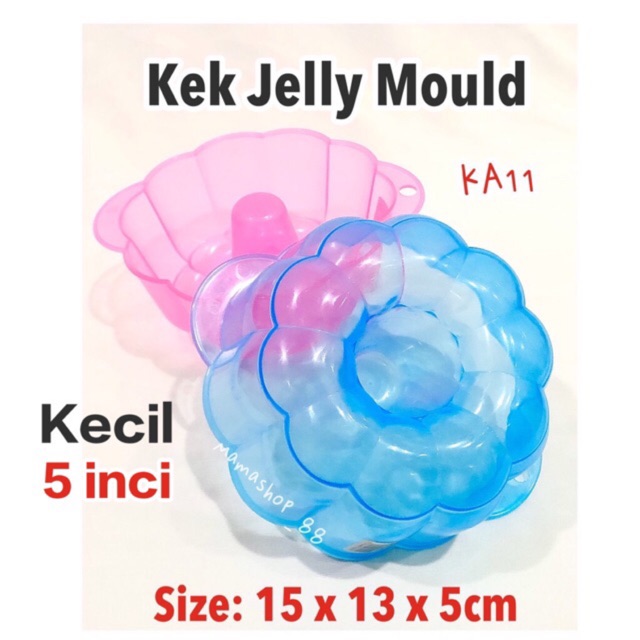 KA11 Jelly Mould flower 5”/ Pudding Mould bunga/ Acuan Kek Jelly/ Acuan ...