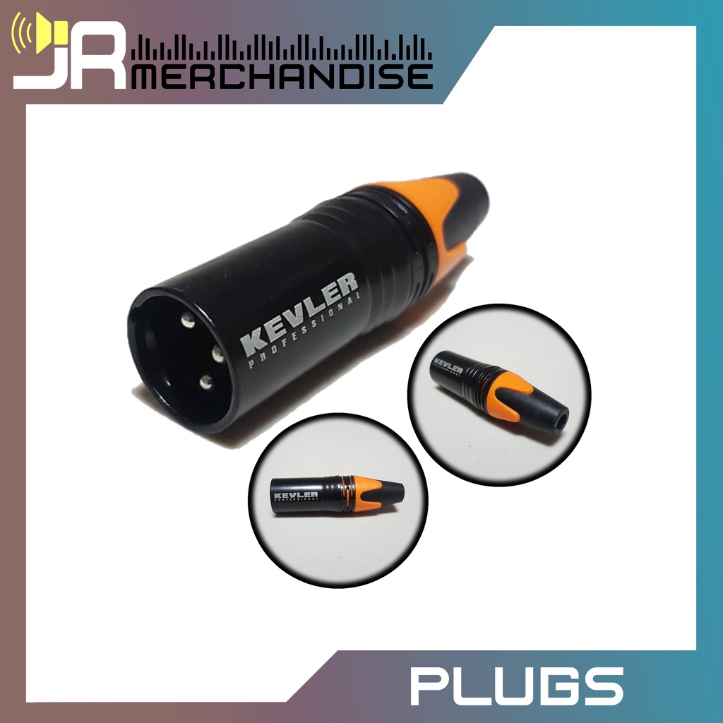 Kevler XLR Male Audio Connector (Kevler-XLRM) | Shopee Malaysia