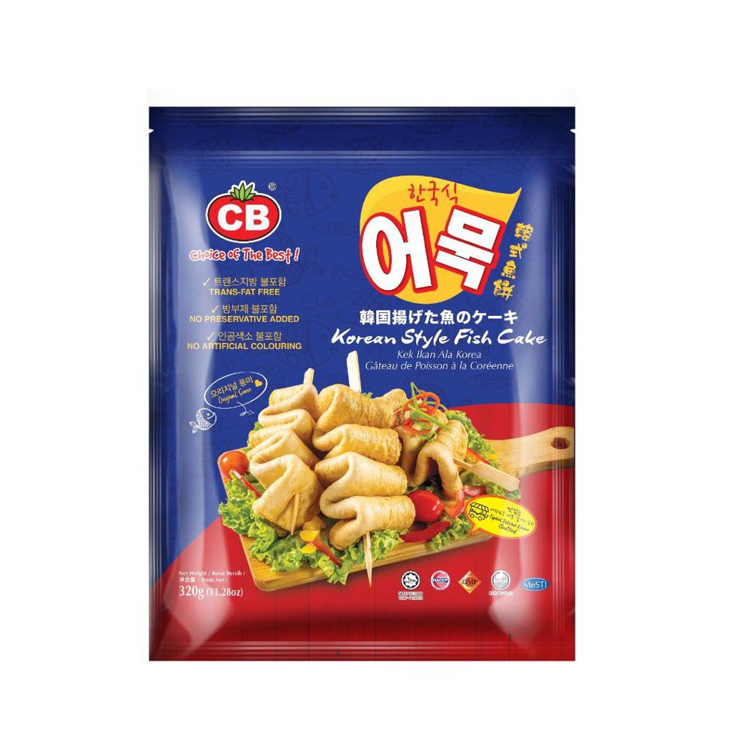 CB KOREAN STYLE FISH CAKE 320GM 10PCS | Shopee Malaysia