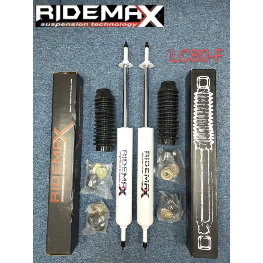 TOYOTA LAND CRUISER 80/NINJA KING /LC80/HJZ80/ RIDEMAX HD TWIN TUBE GAS ...