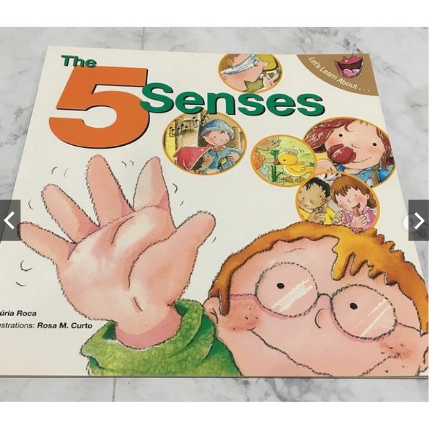 The 5 sense sense / Knowledge Children's book About 5 Inderacities ...
