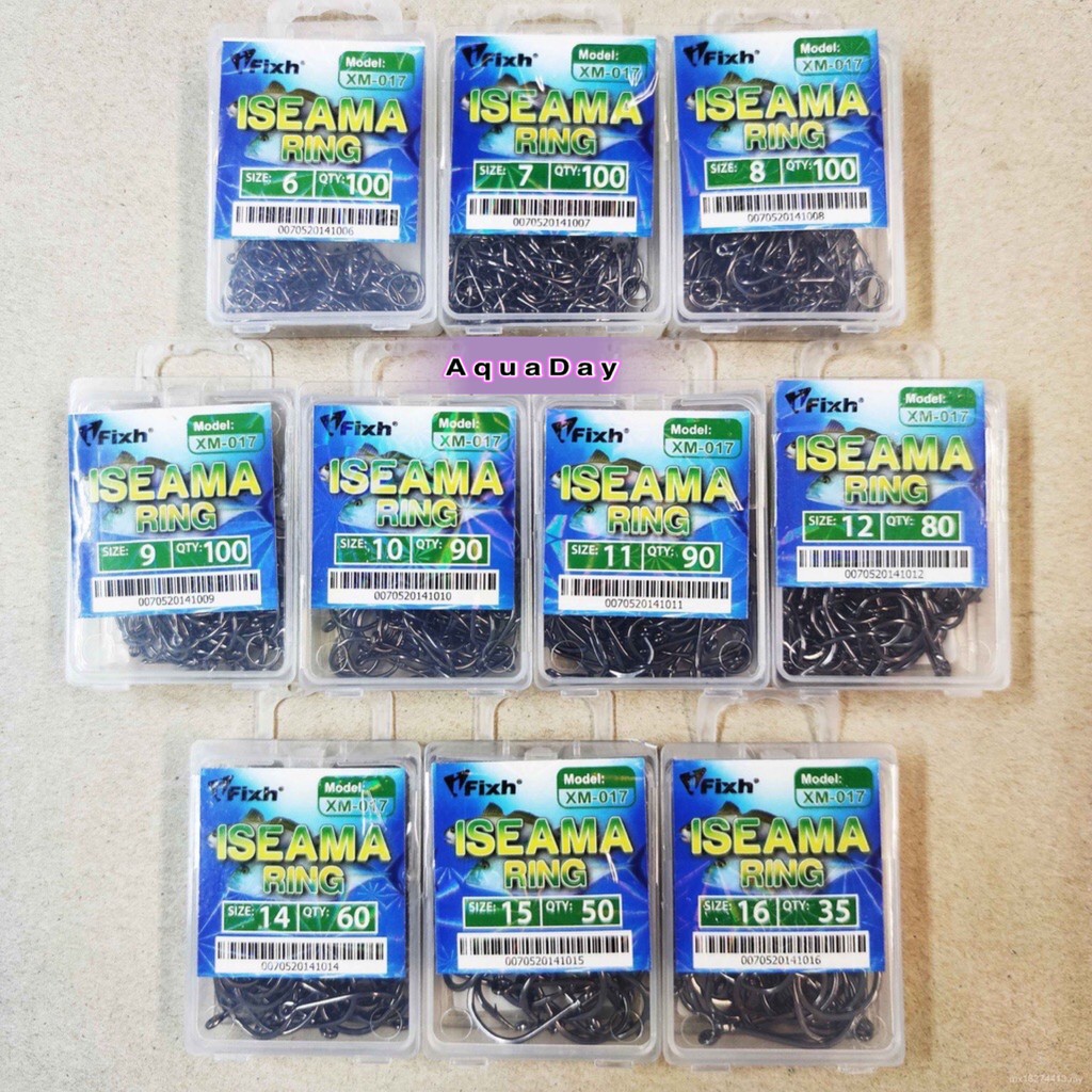 ASUKA I-FIXH XM-017 ISEAMA RING FISHING HOOK | Shopee Malaysia
