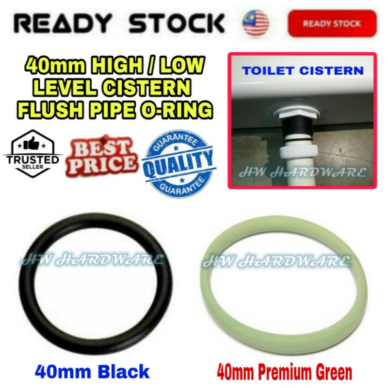 (1 PCS) 40mm / 50mm Toilet High / Low Level Cistern Flush Pipe O-Ring ...