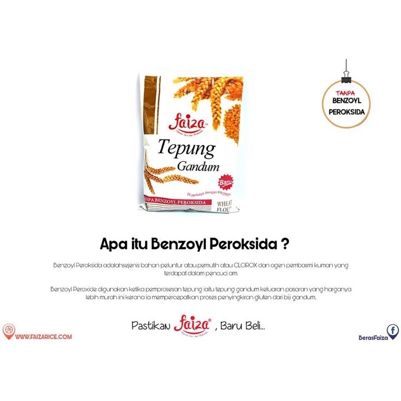TEPUNG FAIZA tepung gandum HALAL | Shopee Malaysia