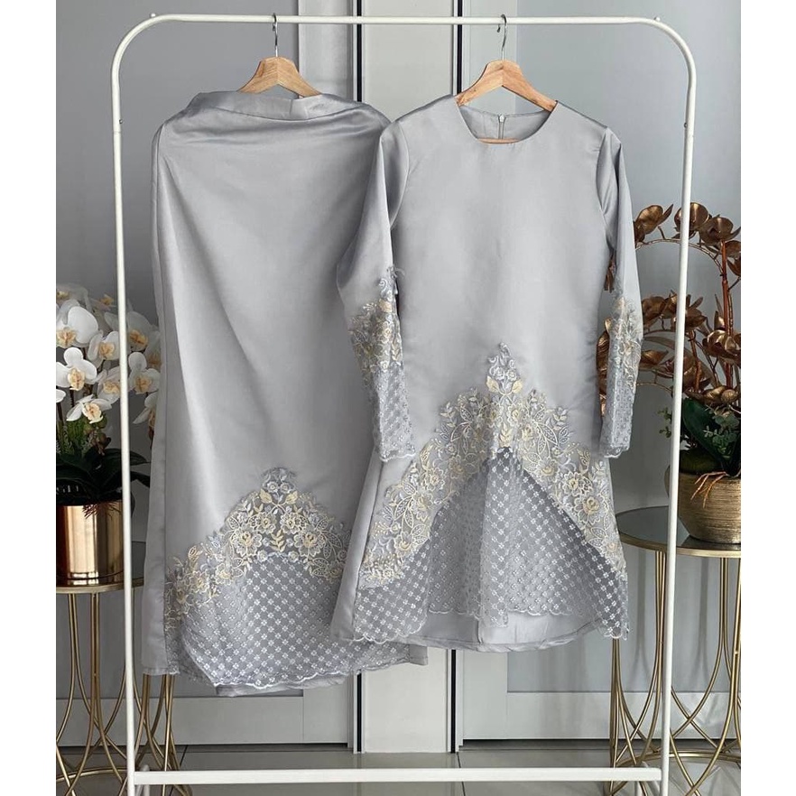 💎SNN S-XL QASEH EXCLUSIVE 🌹 KURUNG DUCHESS SATIN BAJU KURUNG MODEN TUNANG KURUNG NIKAH KURUNG ...