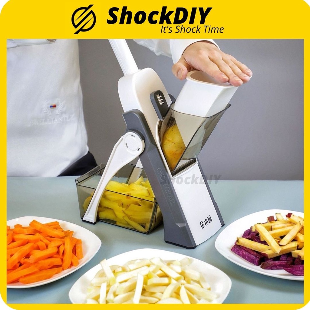 Mandoline Slicer Multifunction Fruits Peelers Adjustable Vegetables ...
