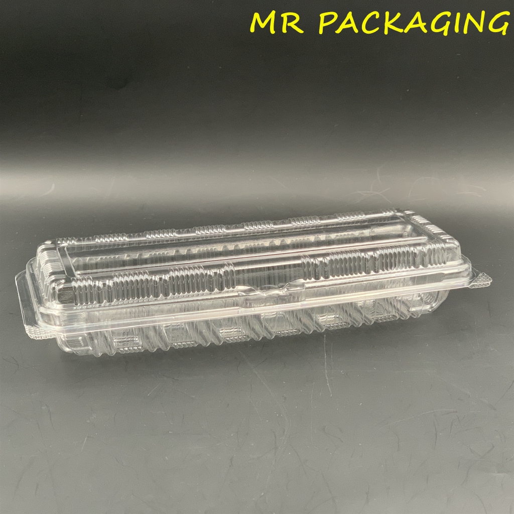 OPS - H24L - BENXON Plastic Tray with Lock [ 50pcs± ] Bakery Disposable ...