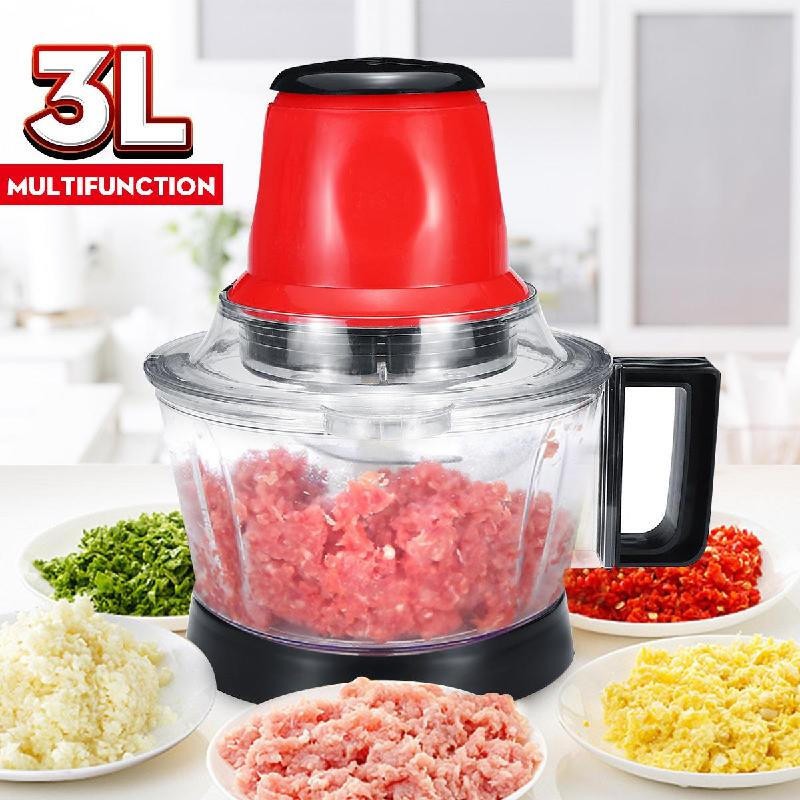 🌹READY STOCK🌹 3L Extra Large Powerful Electric Multifunction Food Meat ...