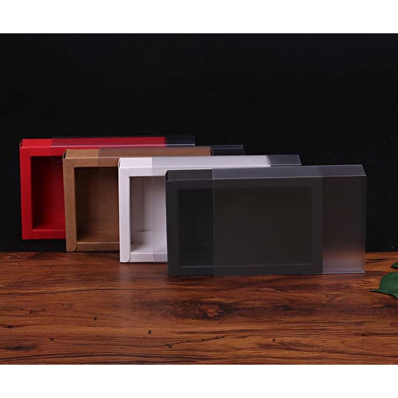 Drawer box Transparent cover Gift box Bouquets box Storage box Small ...