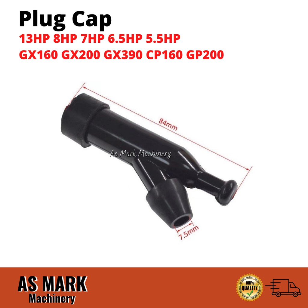 Honda 3hp 8hp 7hp 6.5hp 5.5hp GX160 GX200 GX390 GP160 GP200 Plug Cap ...