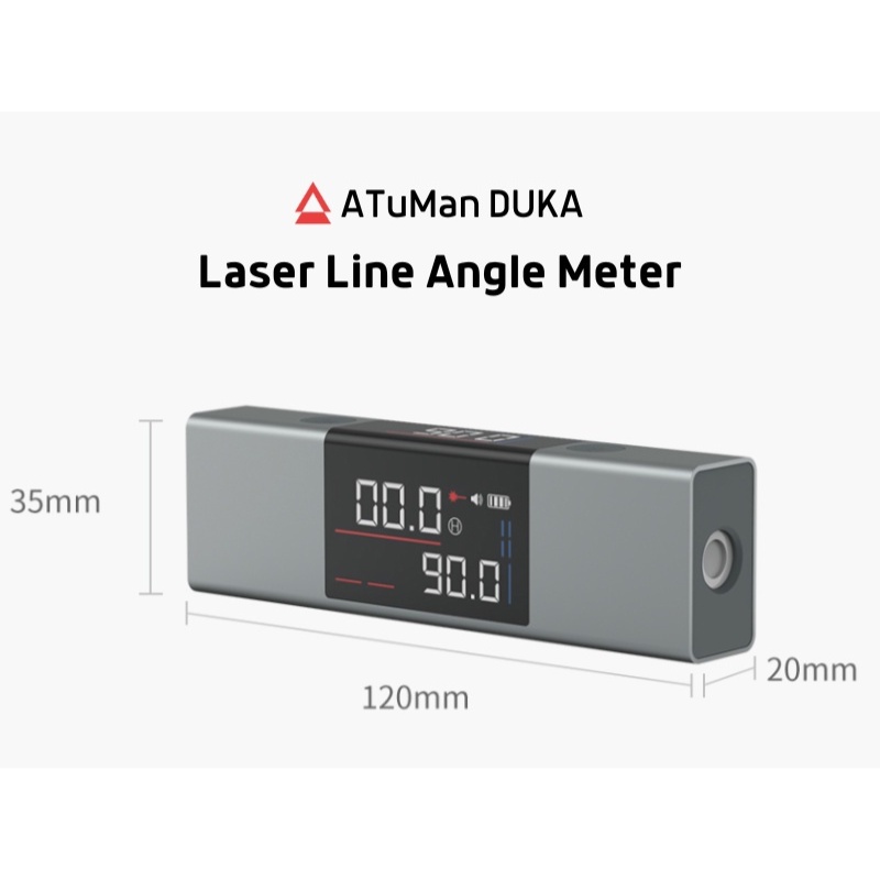 ATuMan DUKA LI1 Laser Line Projector Angles Leveling / Gauge Holder ...