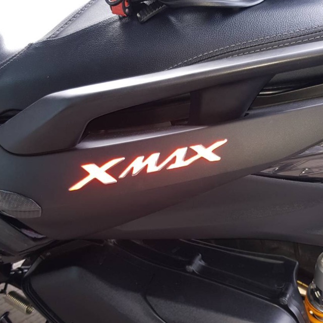 Red Reflective Xmax300 Logo Sticker3m Sticker Xmax300 | Shopee Malaysia