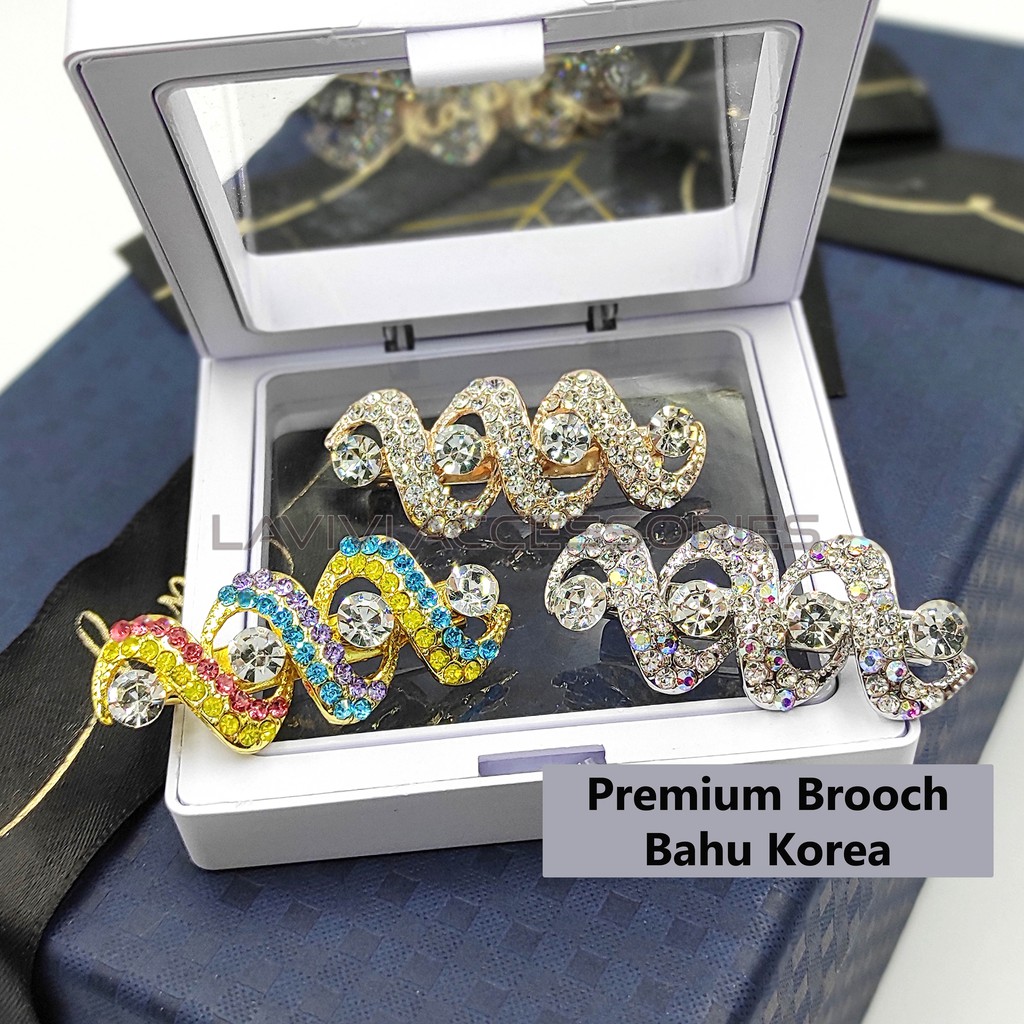 Premium Brooch Kerongsang Pin Tudung Bahu Muslimah Korea Design Menarik ...