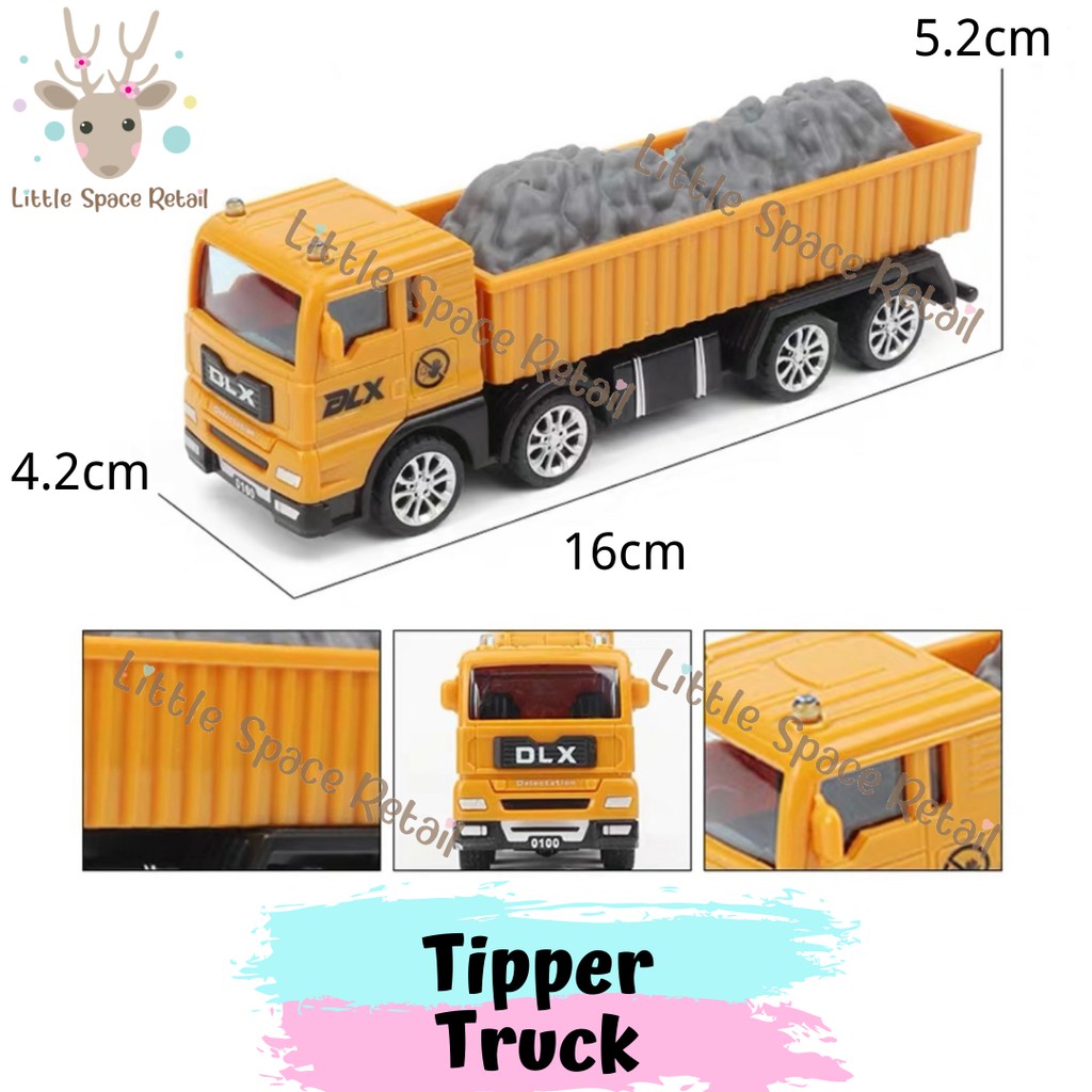 Kids Construction Vehicle Toy/ Crane/ Bulldozer / Excavator/ Forklift ...