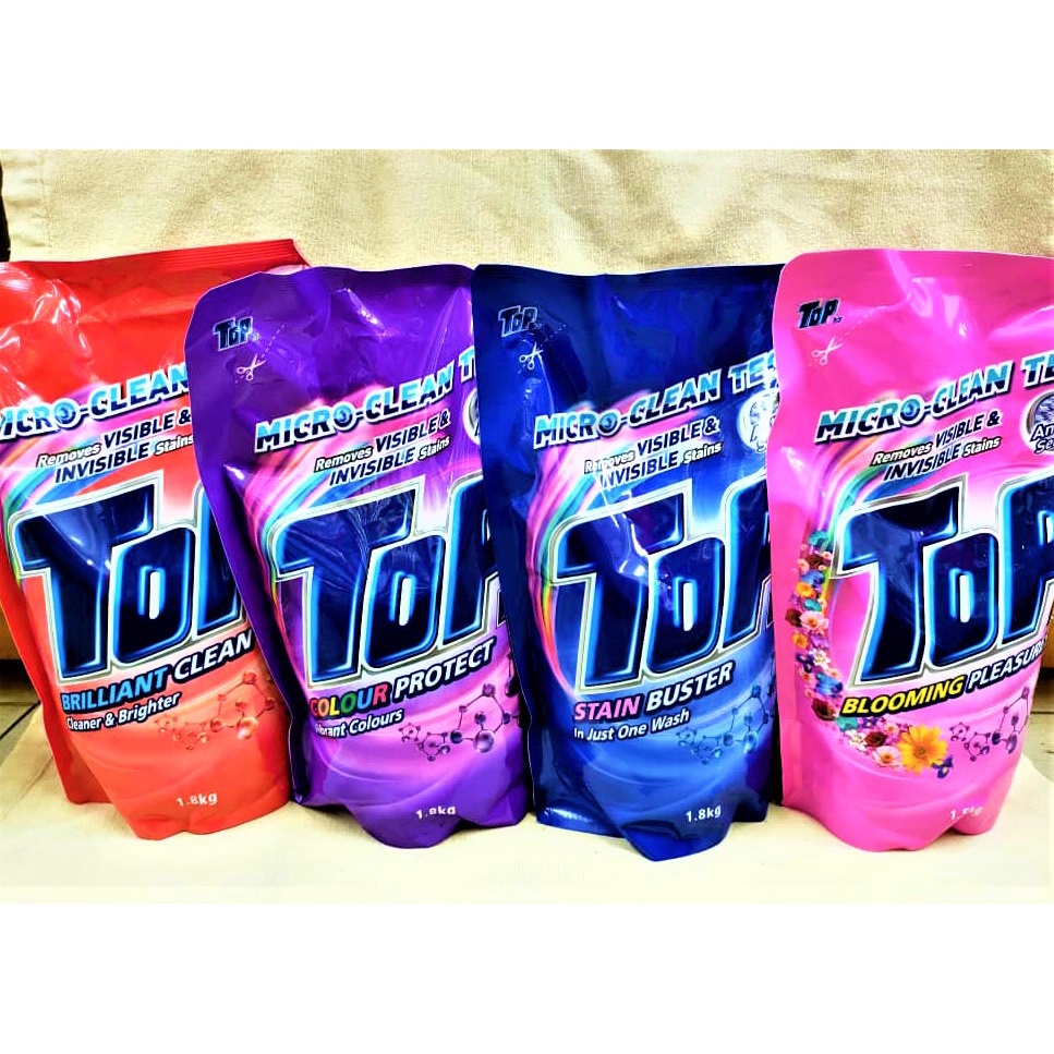 Top Liquid Detergent Refill Pack 1.5KG | Shopee Malaysia