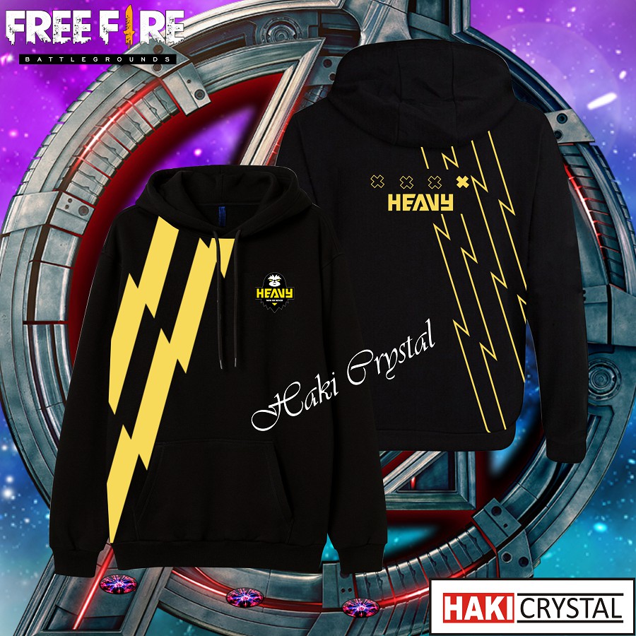 ORIGINAL, Free Fire Jacket, TEAM Heavy black jacket / beautiful felt ...