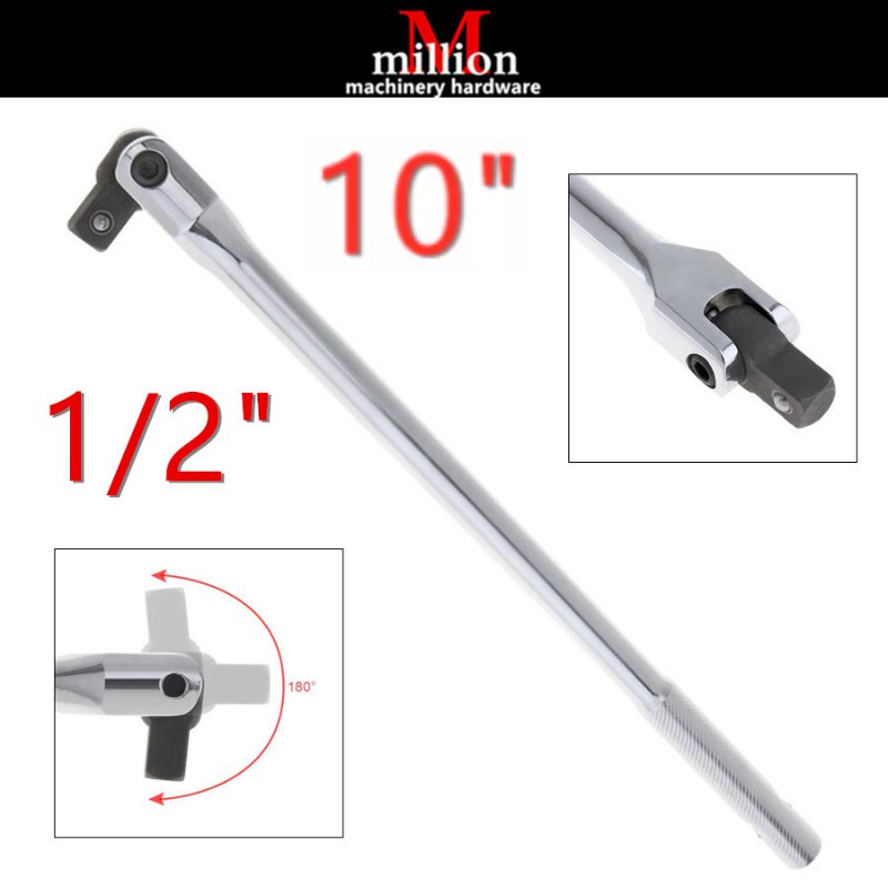 1/2" x 10" F rod Breaker F-Bar Socket Drive Chromium Vanadium Steel 180 ...