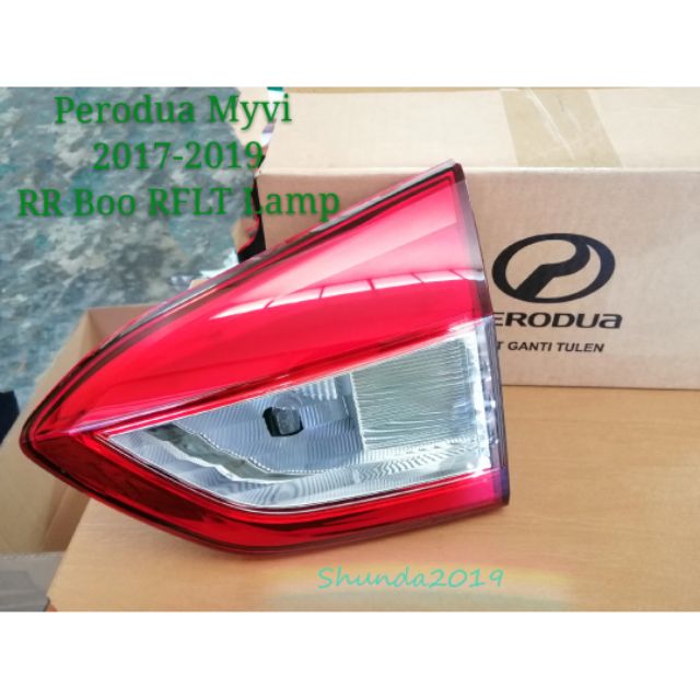 Original Perodua Myvi 2017-2019 Rear Boot RFLT Lamp LH/RH (Bonnet Tail ...
