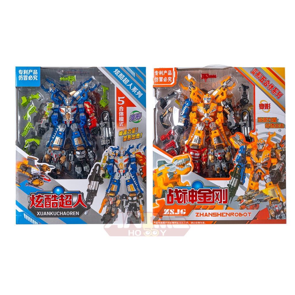 TRANSFORMER ROBOT TOYS 5 IN 1 REFORMERS OPTIMUS PRIME BUMBLEBEE ...